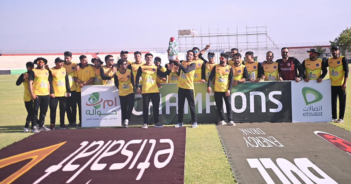 Maiwand Champions Win the Mhawala Presents AbdaliFCT2025, Powered by SuperCola | ACB